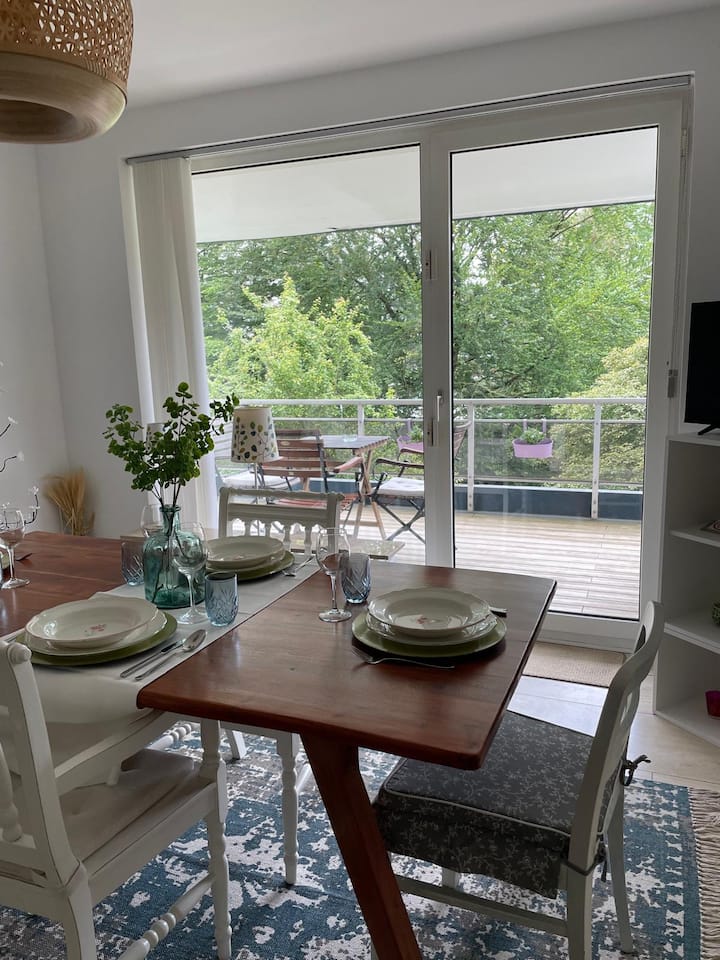 Ruhiges Apartment Mit Homeoffice - Düsseldorf