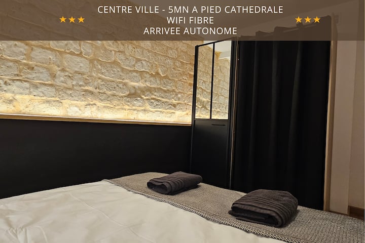 Opus Jard - Centre Ville - 8 Mn à Pied Cathédrale - Reims