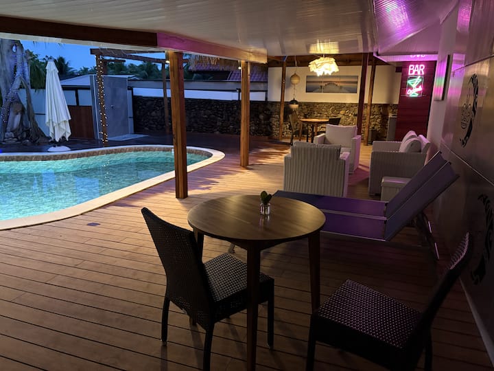 Villa Maina Chambre Tout Confort.accès Lagon Kayak - French Polynesia