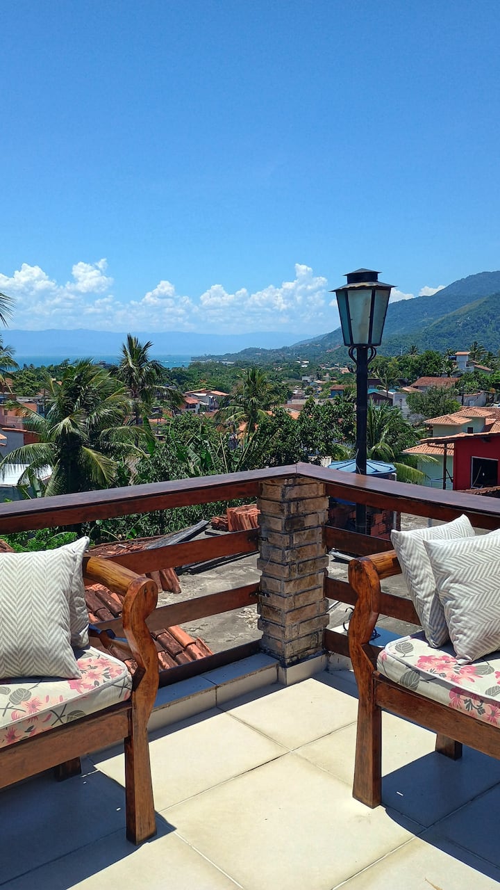 Casa Ilhabela 5 Minutos Da Balsa, Com Três Quartos - Ilhabela