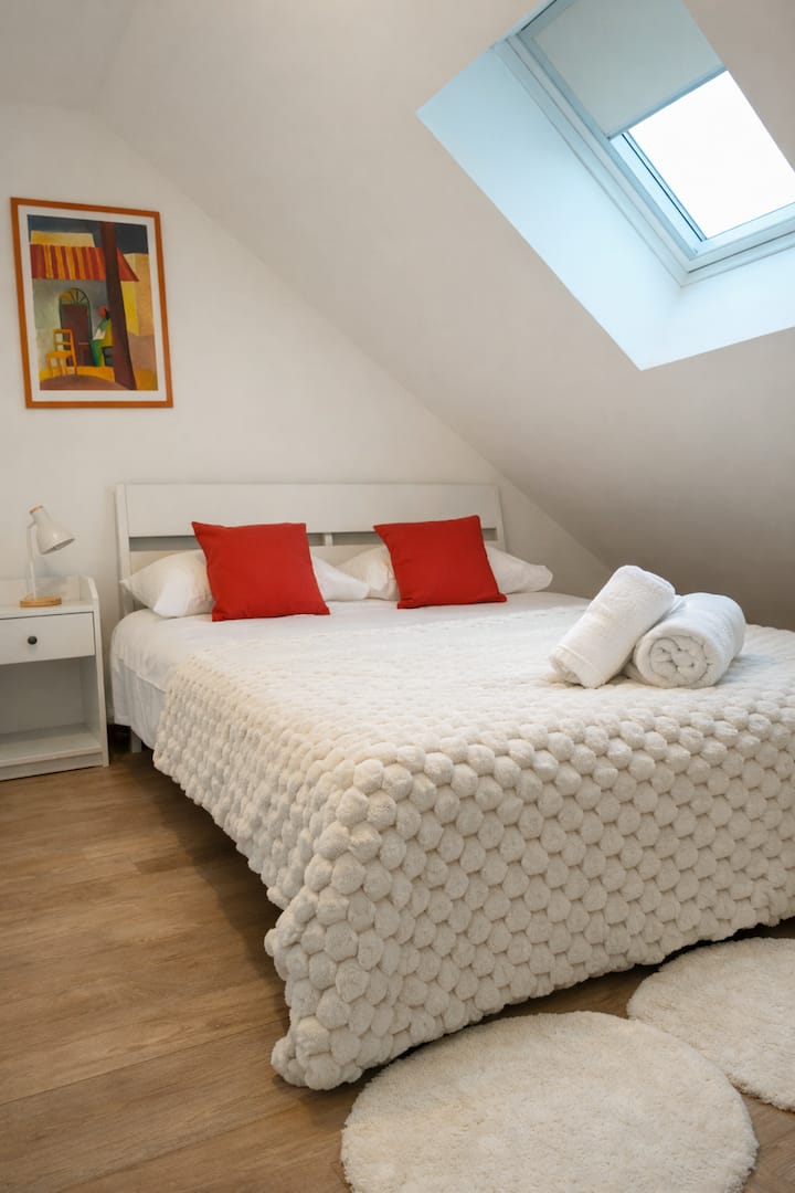 Appartement Paisible Sous Les Toits - Château du Sailhant