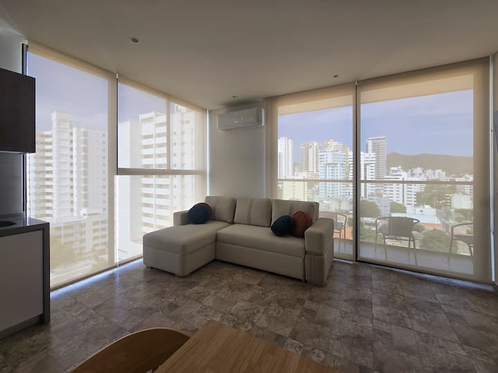 Apartamento Rodadero Sur, Vista Al Mar - Santa Marta