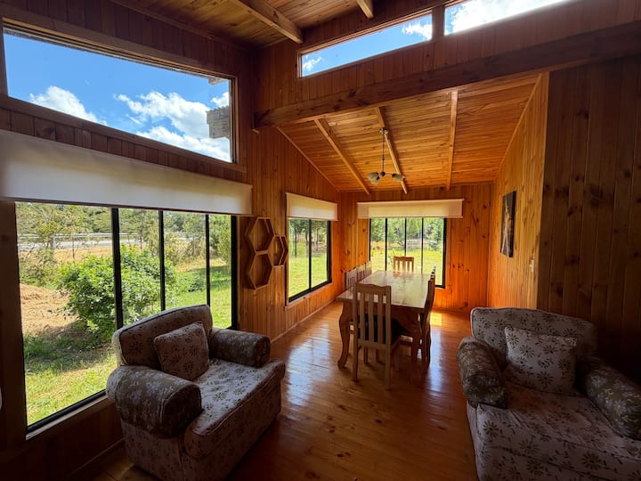 Casa De Campo Con Salón Y áReas Verdes - Panguipulli