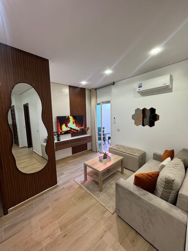 Appt B1 | Terrasse Privé | Centre Ville | Vue Mer - Rabat