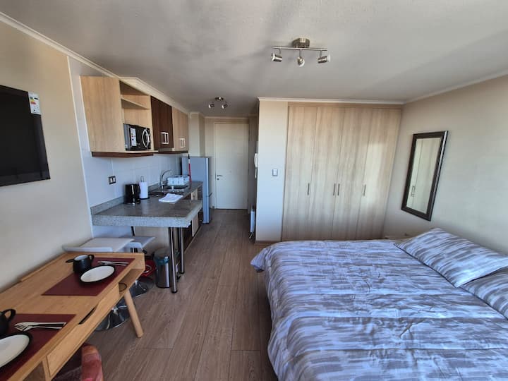 Monoambiente Con Estacionamiento En Pleno Centro - Temuco