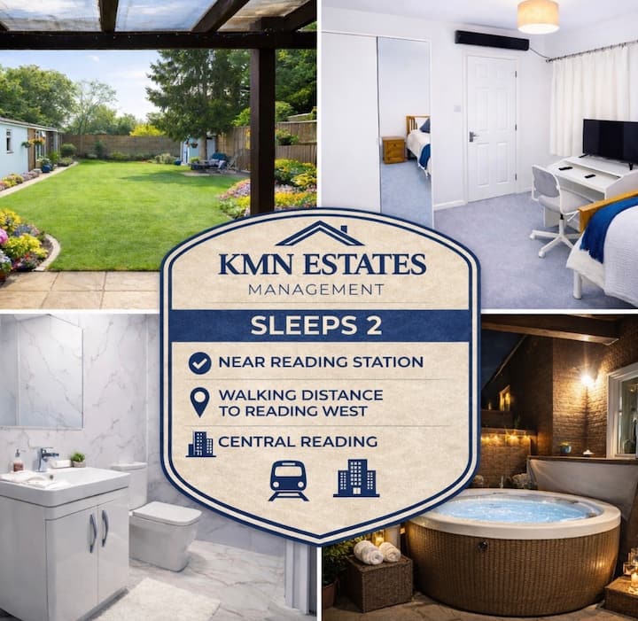 Berkshire | Hot Tub & Ensuit | Free Fast Wi-fi - Reading