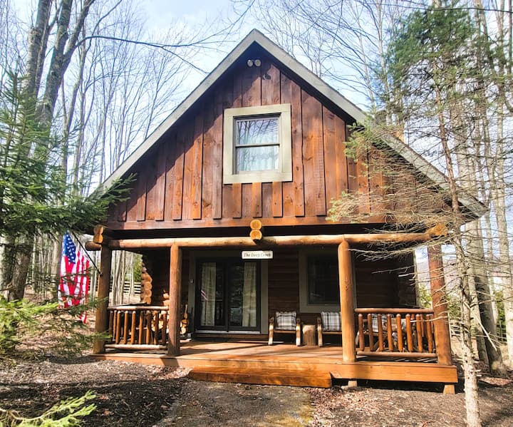 Cozy 2-bed Cabin W/hot Tub & Fireplace - Ski/lake - Deep Creek Lake, MD