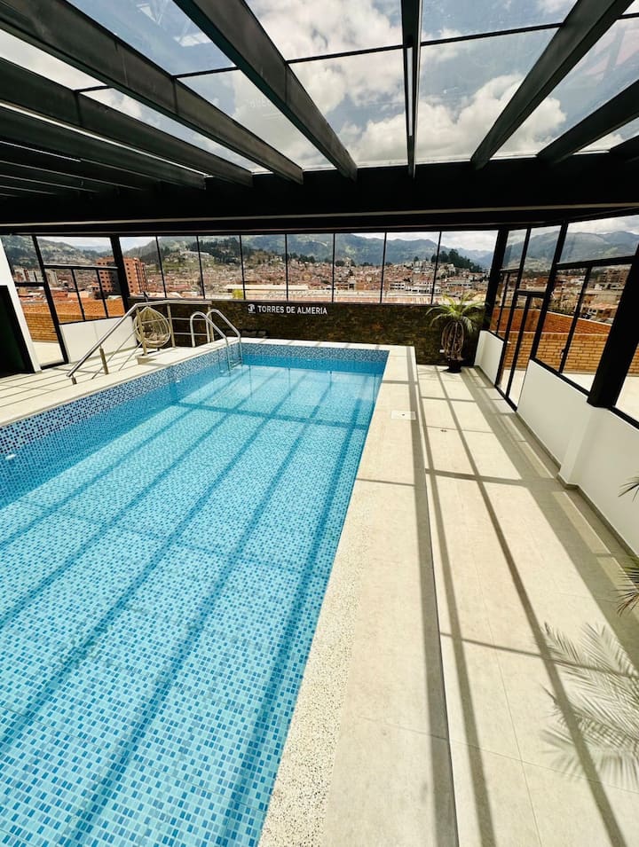 Acogedor Y Amplio Departamento Amoblado - Cuenca