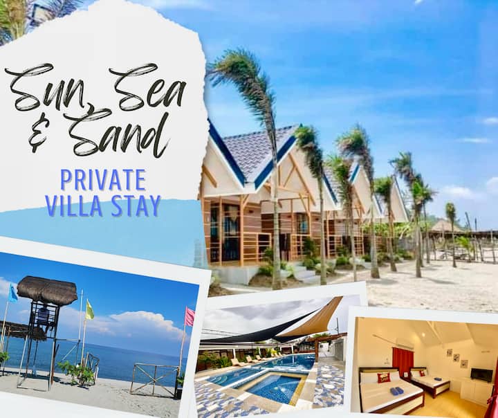 Seafront Villa Getaway | Private Cabin (Zambales) - Philippines