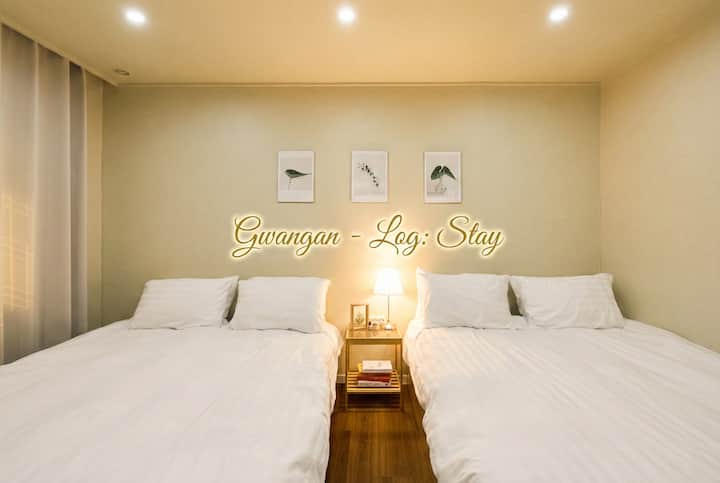 [오픈특가이벤트]수영역5분/광안리해수욕장/무료주차/10인/시네마룸/짐보관/감성숙소/단체여행 - Busan