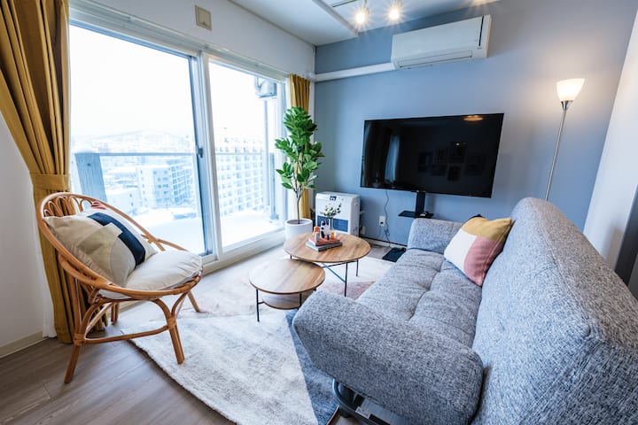 小樽を一望する絶景　丘の上に立つCanal View　 堺町通・寿司屋通　徒歩5分 無料駐車場 - Otaru