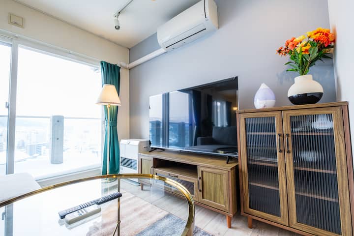 小樽を一望する絶景　丘の上に立つCanal View　 堺町通・寿司屋通　徒歩5分 無料駐車場 - Otaru