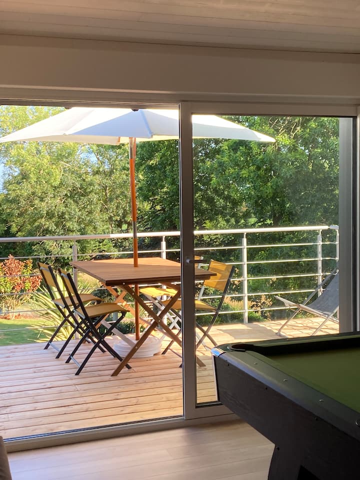 Chambres D’hôtes.
2 Lits Doubles, 2 Lits Simples. - Plomeur