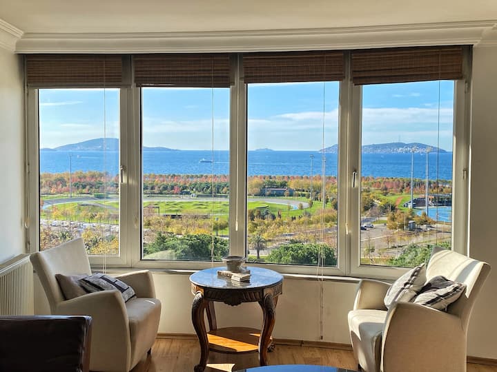 Prince Islands & Sea View Duplex W/ Terrace - Heybeliada