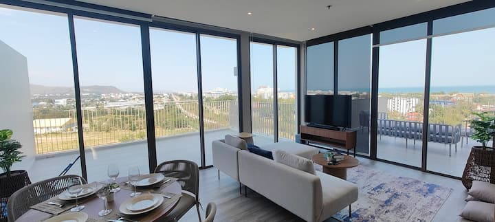 Stunning Panoramic View Apartment - Hua Hin District