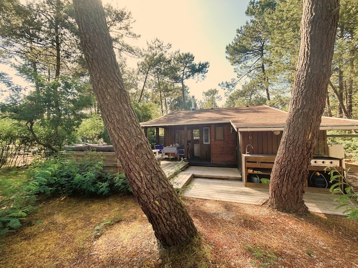 Euronat - Chalet 4 Pers. Confort Et Bel Espace Ext - Plage Vensac