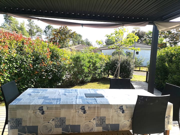 Chalet 6 P :Accès Camping,pistes Cyclables,plages - Saint-Girons Plage