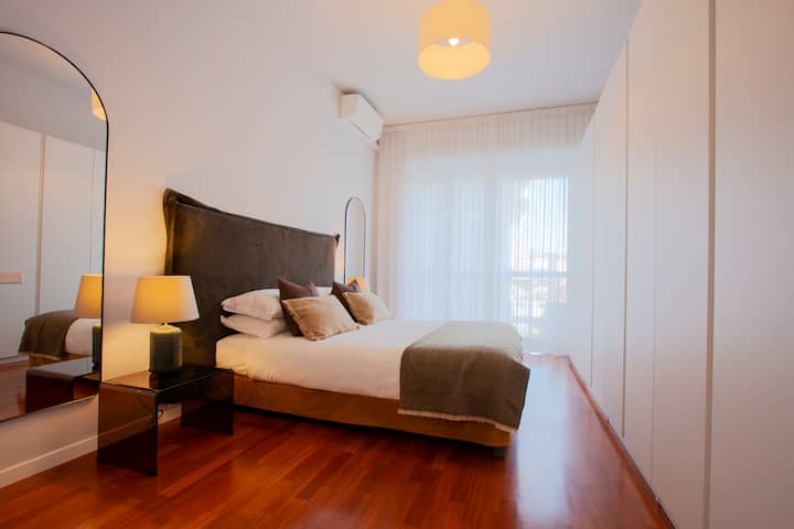 Spacious|70m²|self Check-in|a/c| 8 Min > Park - Milán