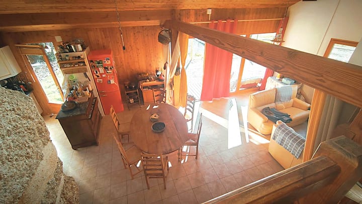 Chambre "Ceanothe" - Deux Lits Simples - Peyrat-le-Château