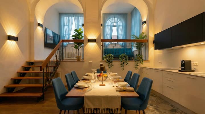 {The Queen’s House} Excellence. Loft For 6 People - Bellinzone