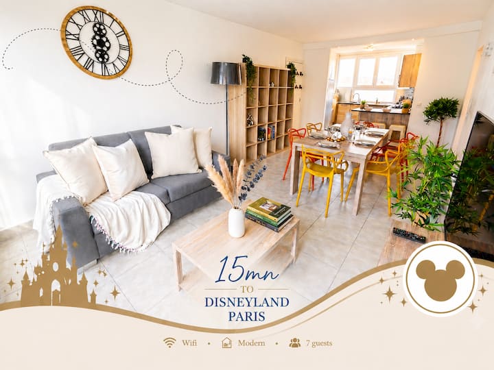 15mn De Disneyland Paris - Moderne & Familial - Marne-la-Vallée