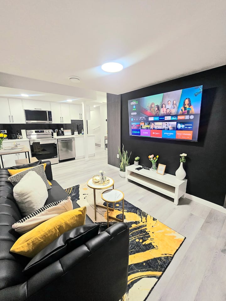 Map Diamond Suite – Entire Private Bsmt | 2 Bed Rm - Edmonton