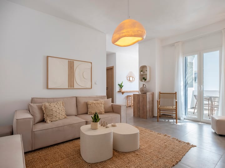 Pounta | 2br Apartment W/ Shared Pool | Fiora Ii - Antiparos