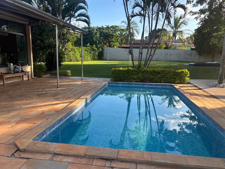 Linda Chácara Com Piscina E Campo De Futebol - Jaguariúna