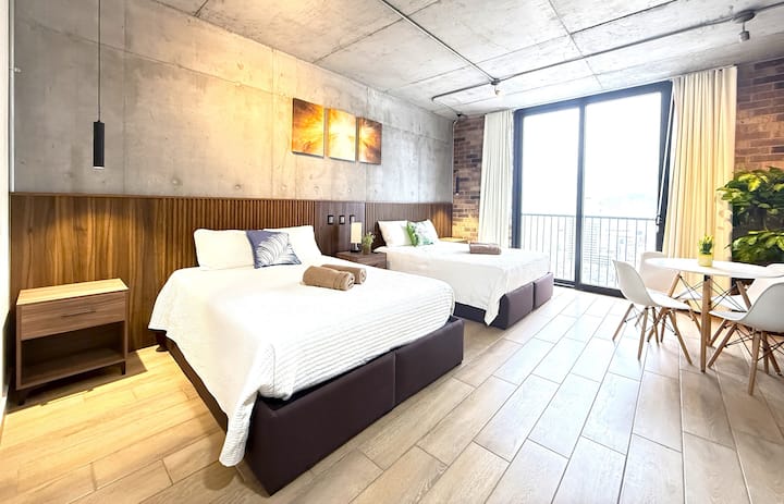 Luxury New Apartmentk W/ Pool + Free Parking + Gym - Monterrey