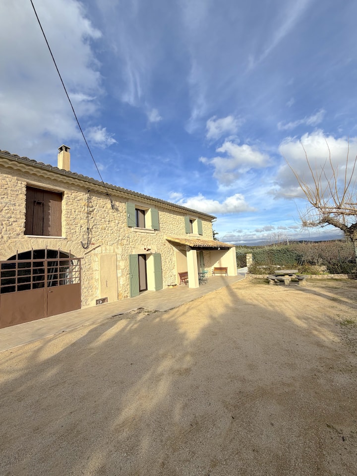 Authentique Mas En Pierre Au Coeur Du Luberon - Bonnieux