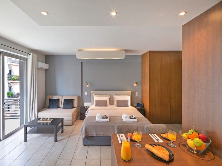 Gazi District Suites - One Bedroom Apt W Balcony - Athens