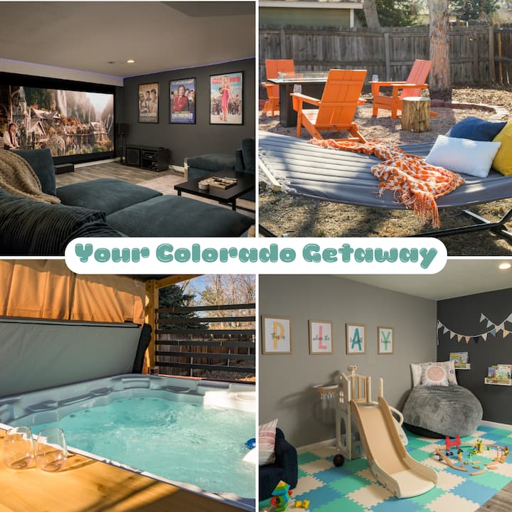 Colorado Getaway | Hot Tub, Movie Theater, Games! - 阿瓦達