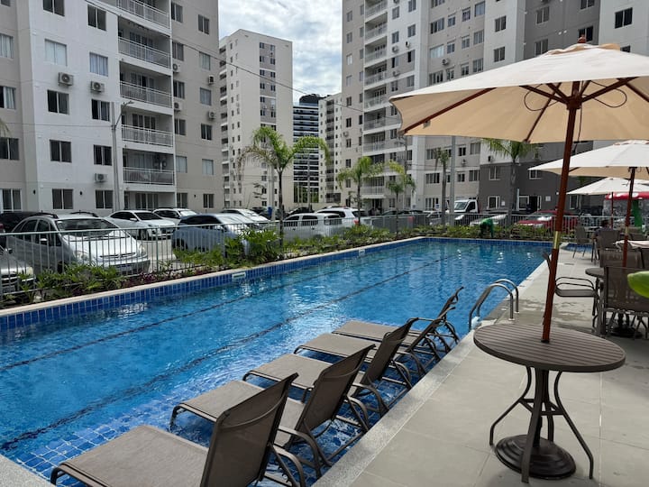 Apto Lindíssimo Na Barra Olímpica Próx As Praias. - 리우데자네이루