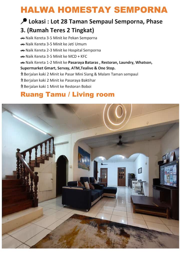 Halwa Homestay Semporna - Semporna