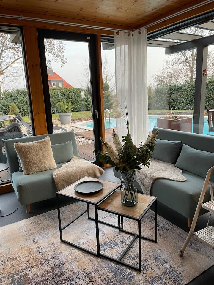 Traumhafte Gästewohnung Mit Sauna Und Pool - Jena