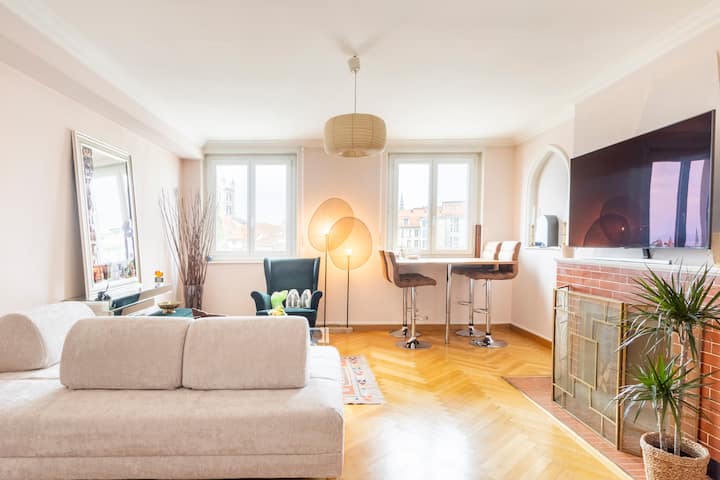 Appartement Design – Vue Lac & Cathédrale - Lausanne