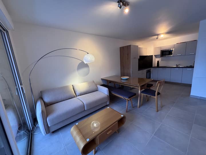 T2 Neuf éQuipé, Garage Privé, Proche Remontées - Briançon