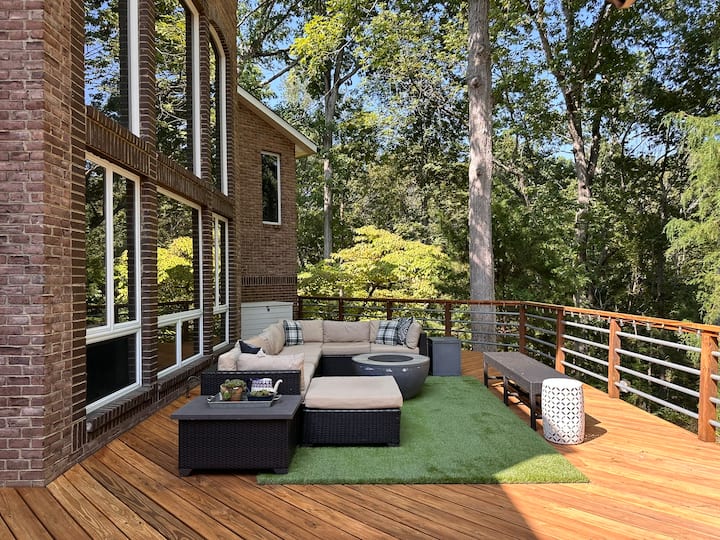 7+acre Estate, Pool, Pickleball, Hottub, Gameroom - Midland, NC