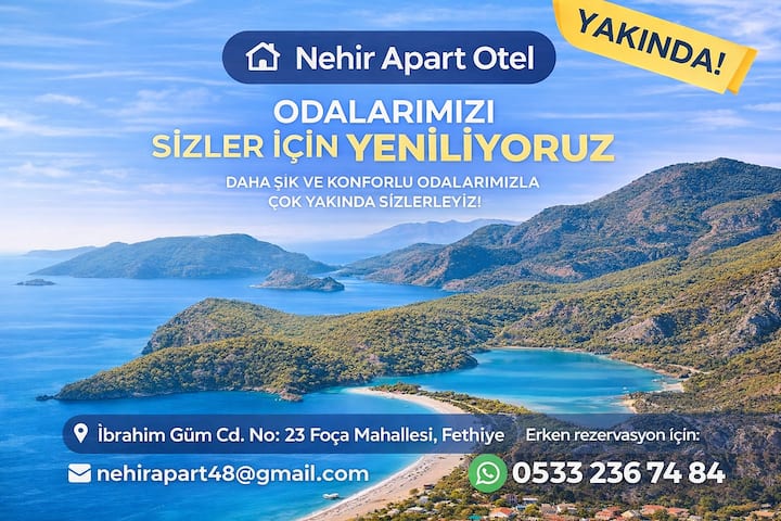Havuz Manzaralı Suit ÇAtı 107 - Fethiye