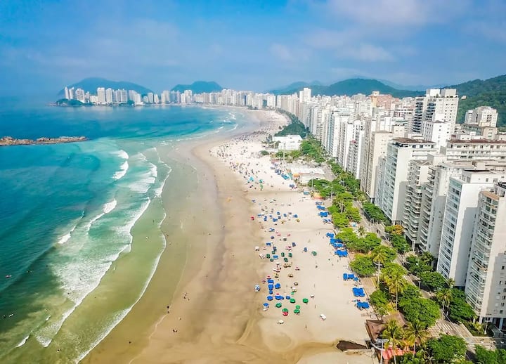 Apartamento A 50m Da Praia! Simples E Funcional - Brasil