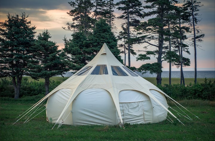 Belle Tent With Private Dedicated Bathroom - Herefordshire