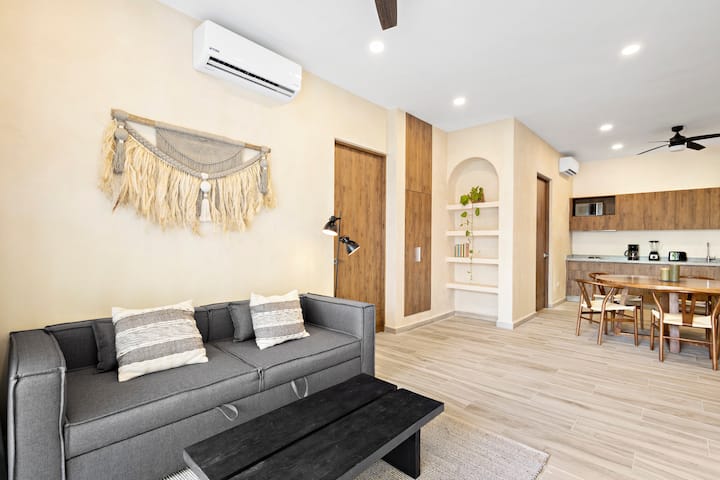 2 Bedroom, Alberca, Gym, Jardín, Parking, Terrazas - Tulum
