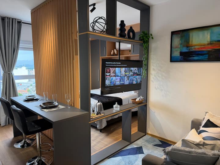 Studio 63 Home Luxo Central Mogi - Até 4 Pessoas - Mogi das Cruzes