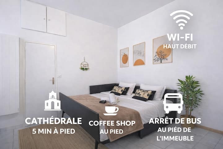 Cosy Apartment In The City Free Wifi –Coffee Shops - Reims