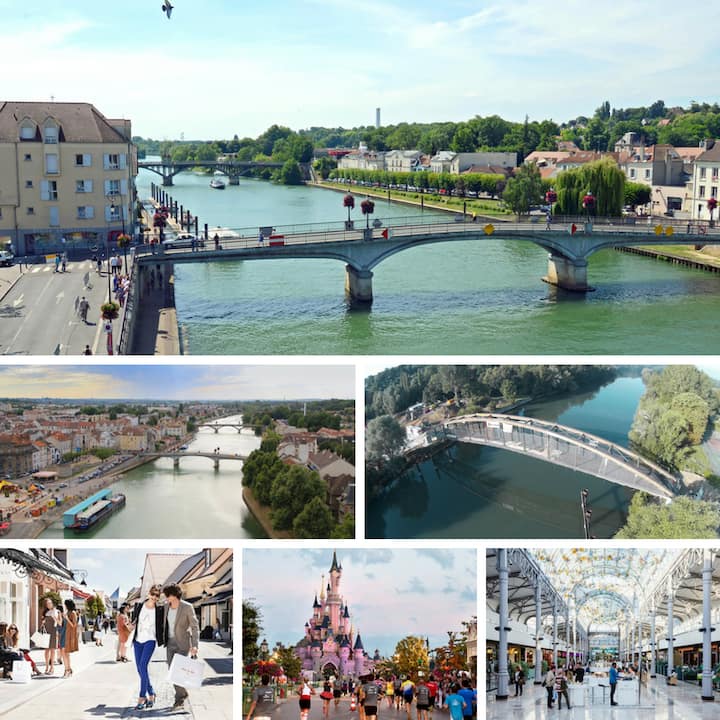 Comme à La Maison : Bel Appartement Calme Et Cosy - Lagny-sur-Marne