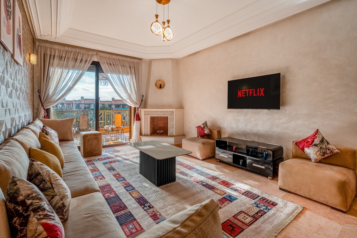 Palm Nest – Agdal, Piscine & 2 Terrasses - Apartments for Rent in ...