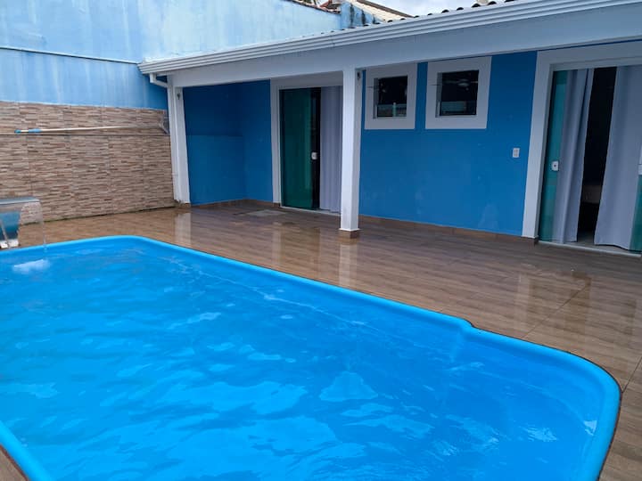 Peruíbe, Piscina, Com 4 Suítes - Peruíbe