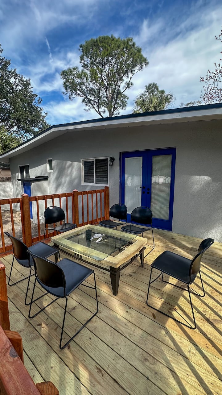 Blue House Close To The River/rv Parking Lot /3bed - Daytona Beach