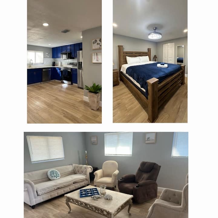 Blue House Close To The River/rvpkg /3bed/2bath - Ormond Beach, FL
