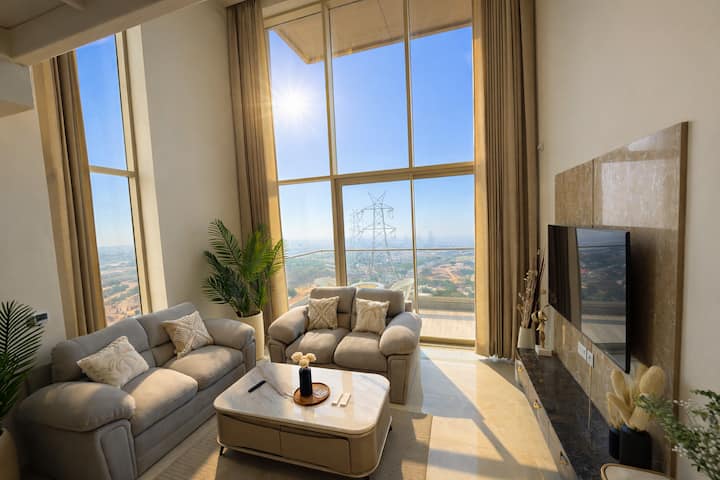 Velantra Sky Duplex | Panoramic City Views | - Manesar